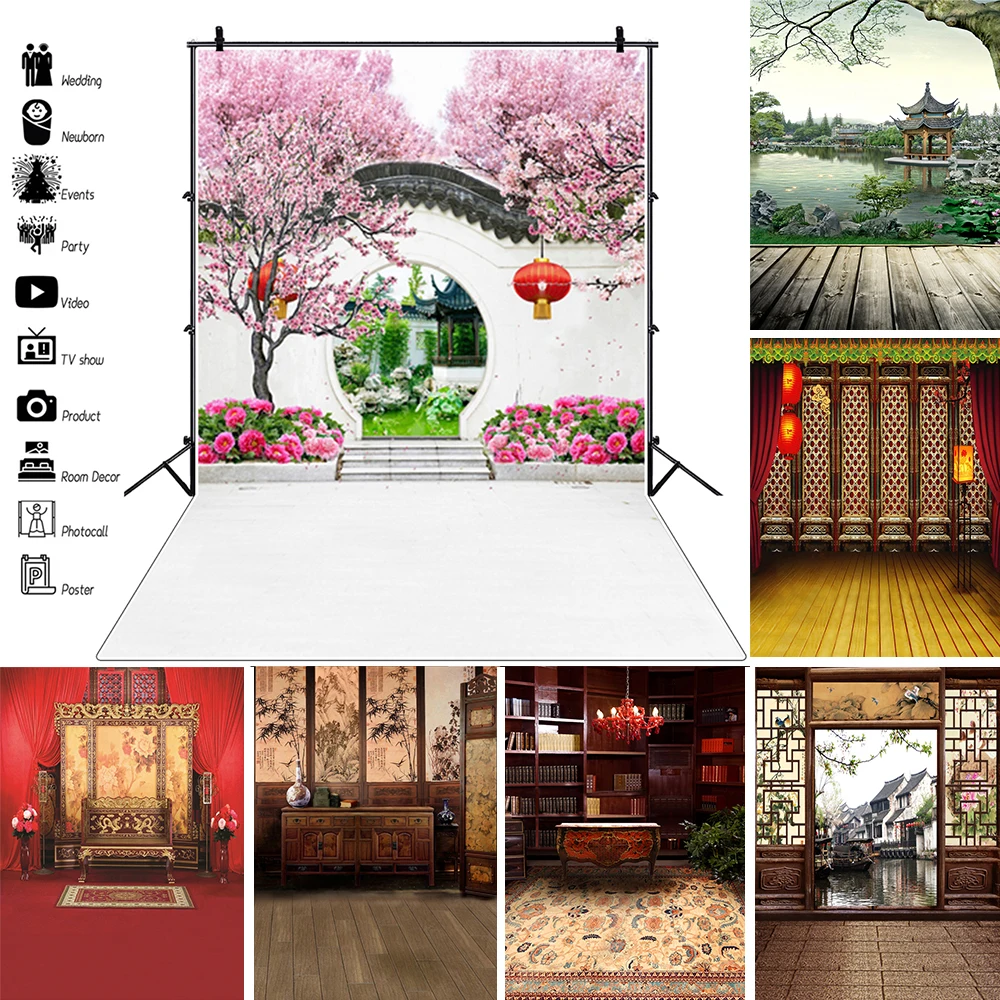 Chinese-Style-Interior-Room-Decro-Photo-Backdrops-Photophone ...
