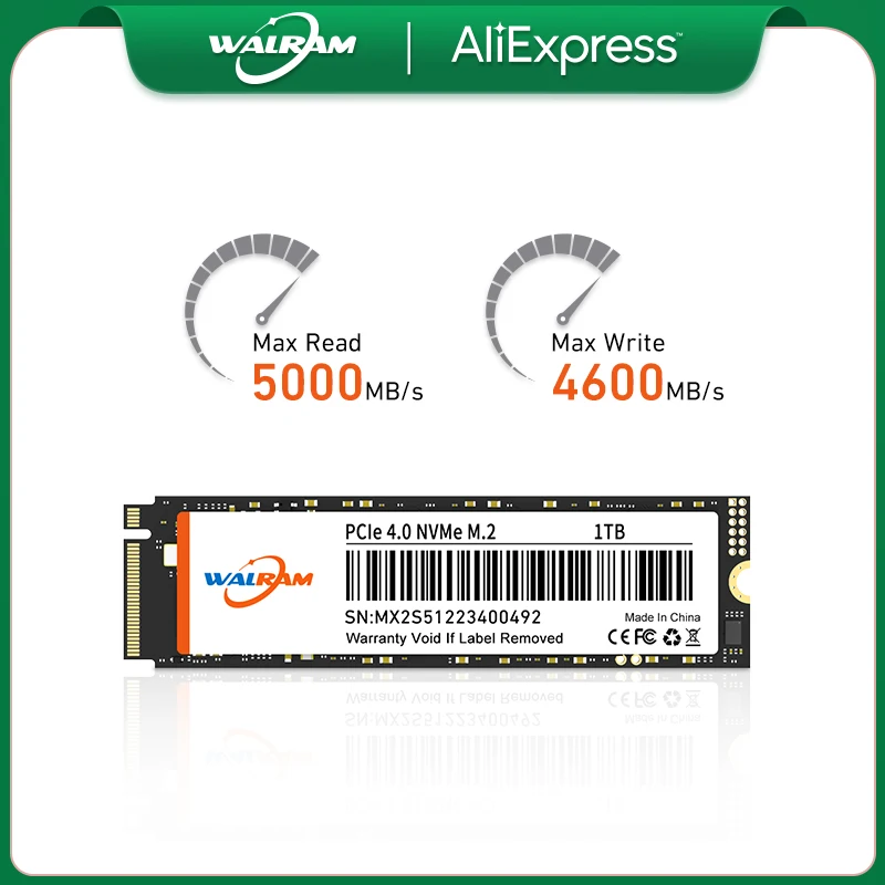 WALRAM unidad interna de estado sólido para ordenador de escritorio, unidad de estado sólido ...