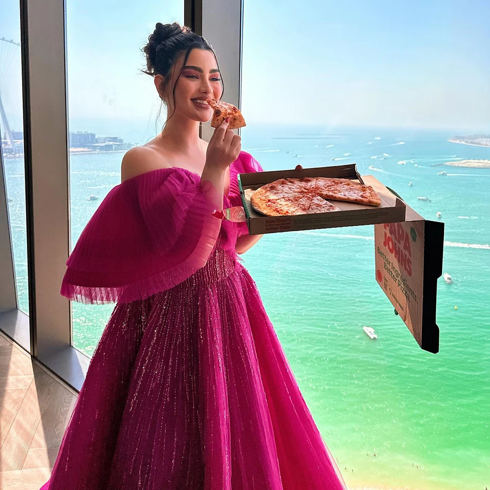 Sharon-Said-Luxury-Dubai-Ball-Gown-Fuchsia-Evening-Dress-for-Women ...