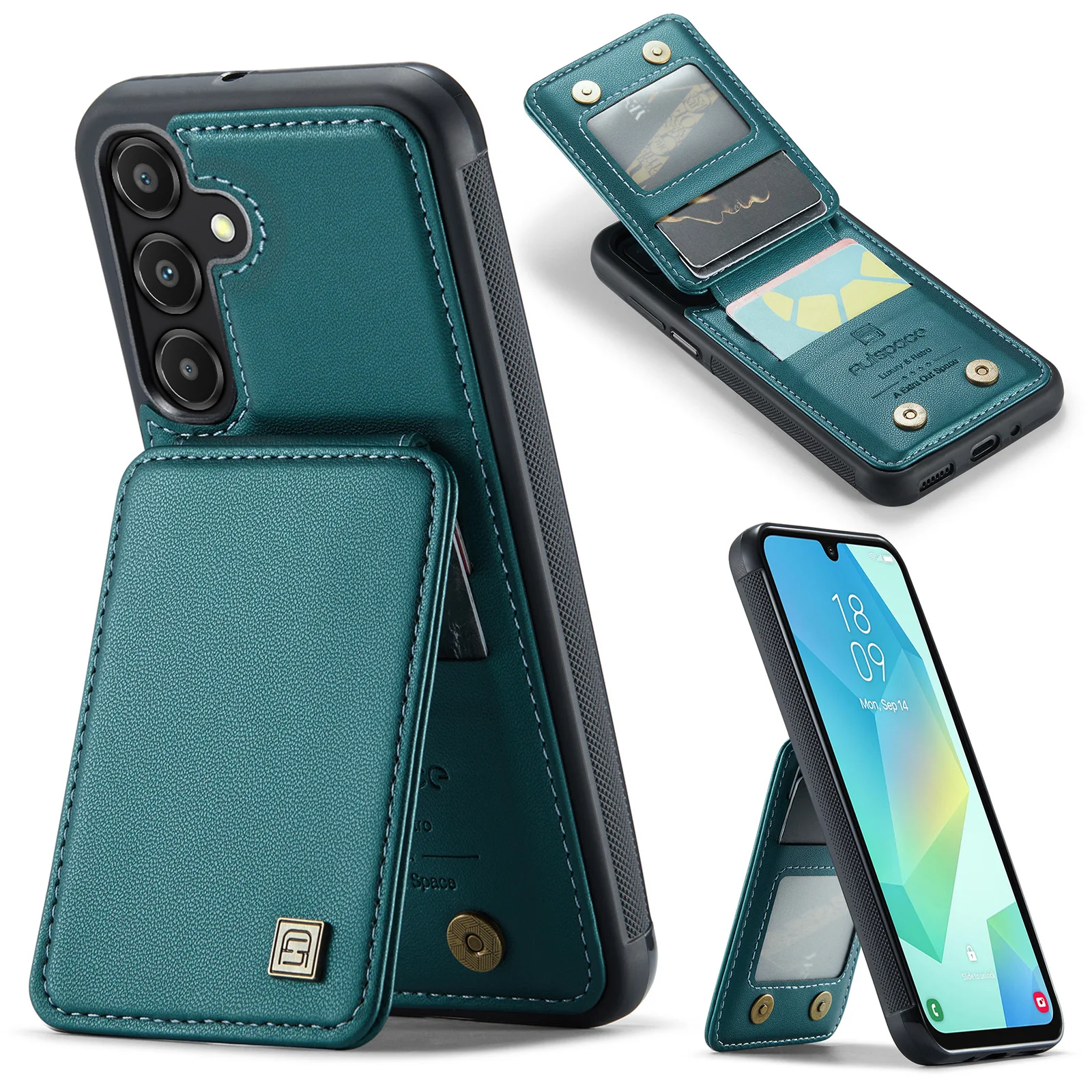 Flip Magnetic Leather Wallet Case For Samsung Galaxy S25 Ultra S24 Plus ...