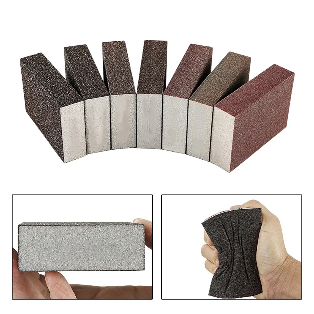 6pcs-Sanding-Sponge-Blocks-120-150-180-240-400-600-1000-Grit-Double ...