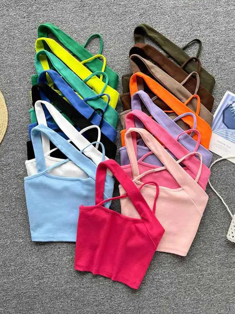 Off-Shoulder-Backless-Sleeveless-Slim-Top-Women-Fashion-Korean-Hight ...