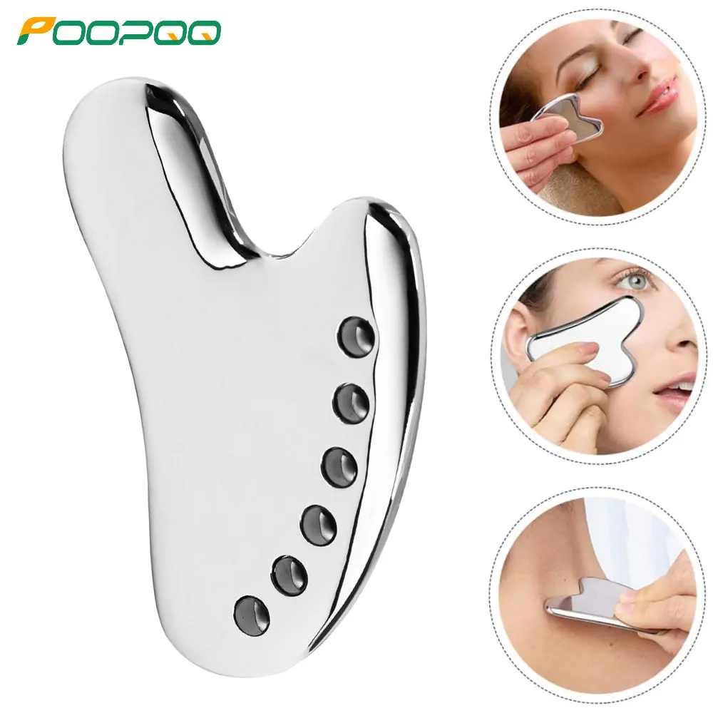 Gua-Sha-Facial-Tool-Grade-Stainless-Steel-Scraping-Tool-for-Soft-Tissue ...