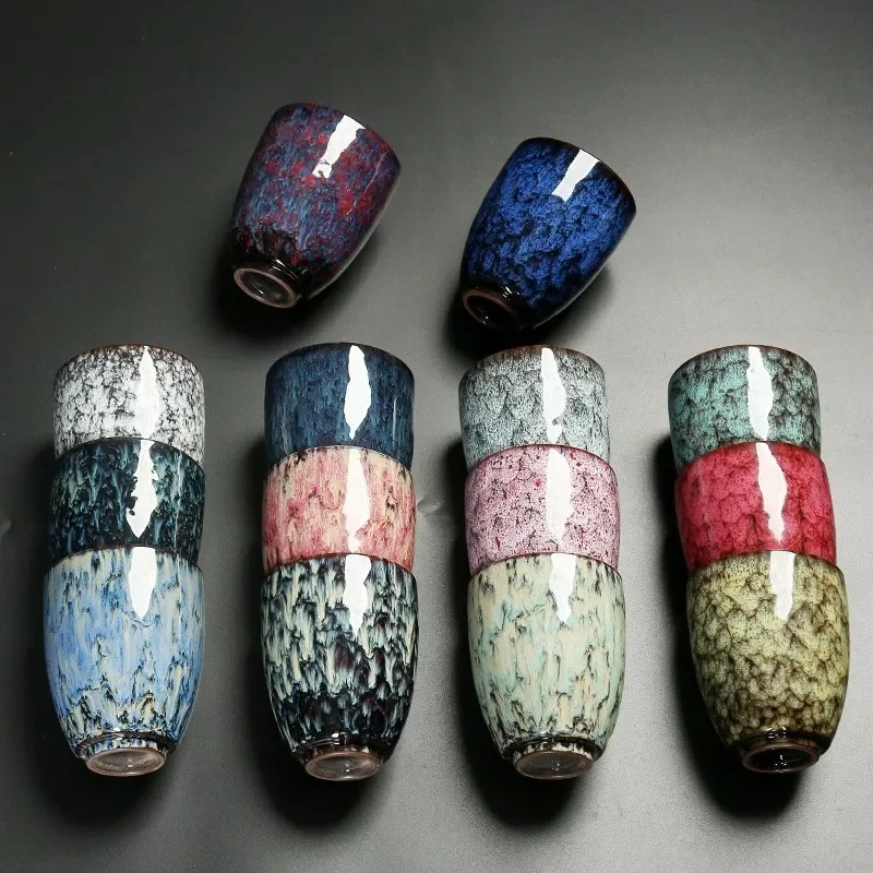 1pcs-3pcs-Kiln-Change-China-Ceramic-Cup-Japanese-Style-Porcelain-Kung ...