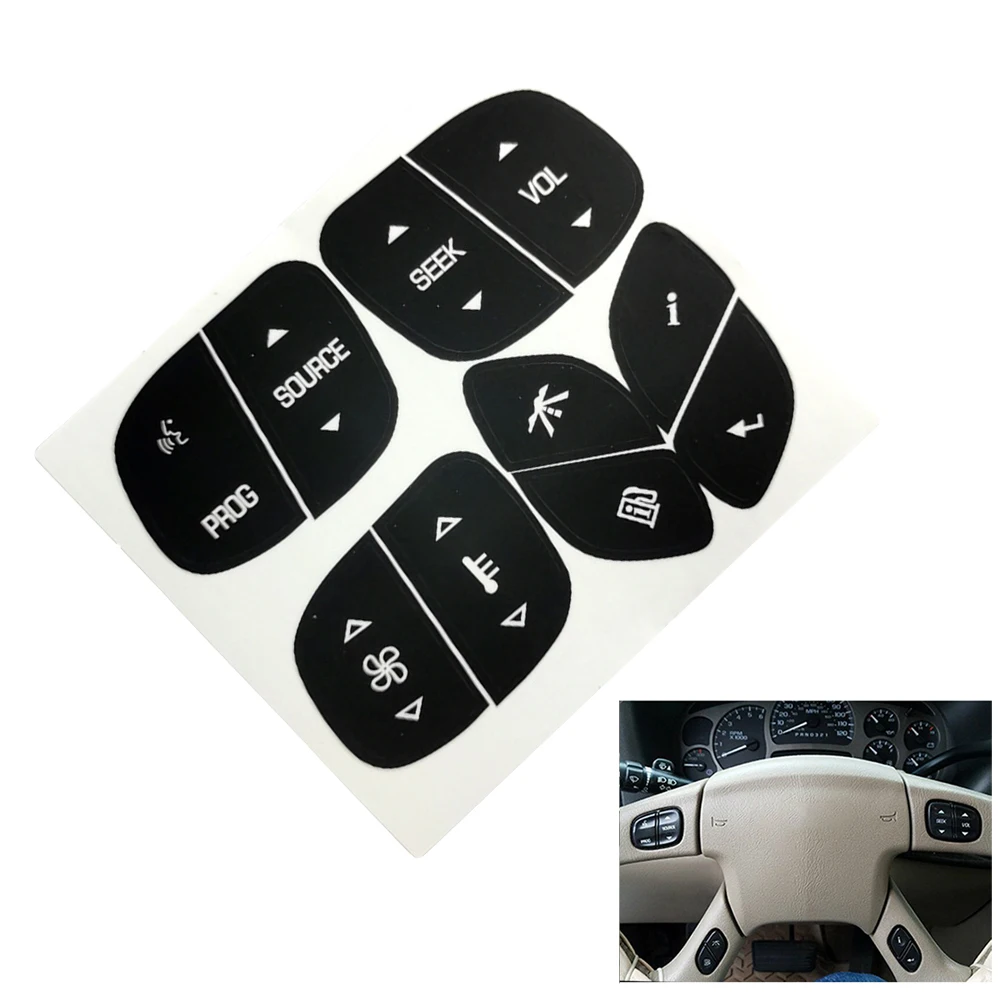 Button-Repair-Decal-Sticker-For-Chevrolet-Avalanche-For-GMC-Sierra-For ...