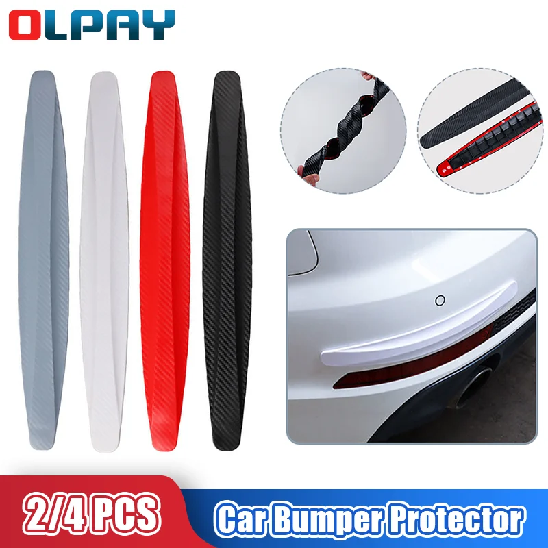 2PCS-Car-Stickers-Bumper-Protector-Strip-Corner-Guard-Scratch ...