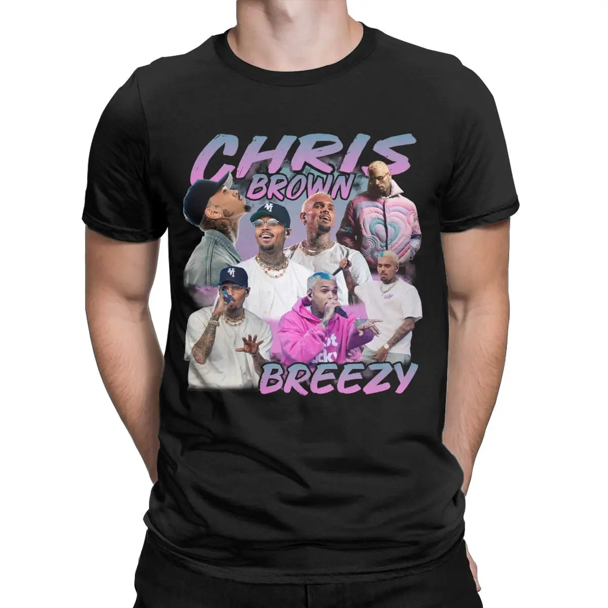 All-Seasons-Men-Women-Chris-Brown-Bootleg-90s-T-Shirts-Apparel-Hip-Hop ...