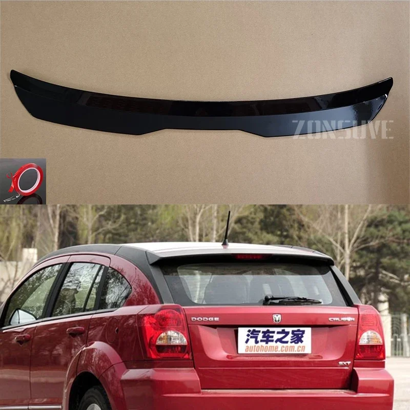 For-Dodge-Caliber-Roof-Spoiler-Rear-Wing-Body-Kit-Accessories-ABS ...
