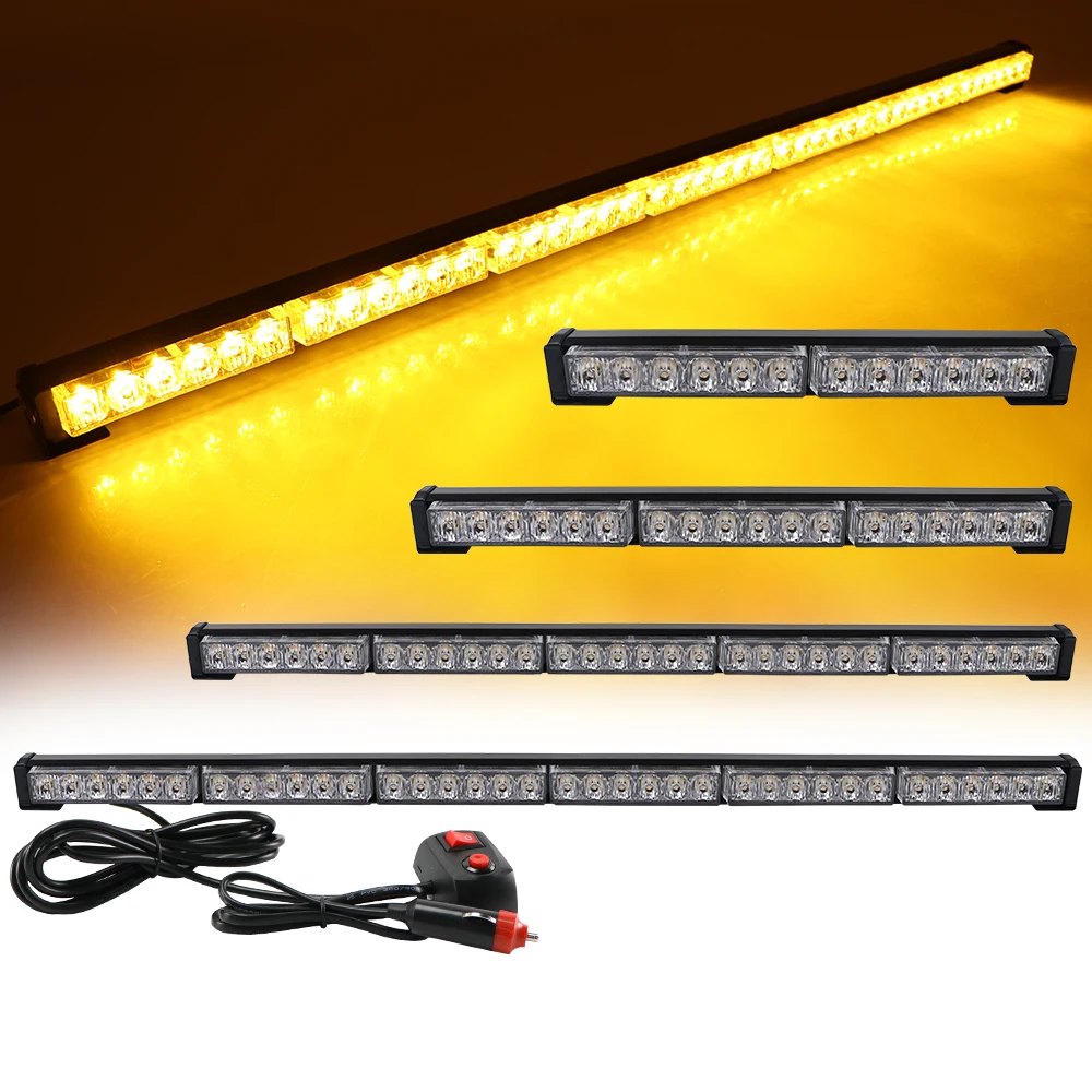 12-To-47-144W-48-LED-Car-Roof-Beacon-Strobe-Flashing-Security-Warning ...