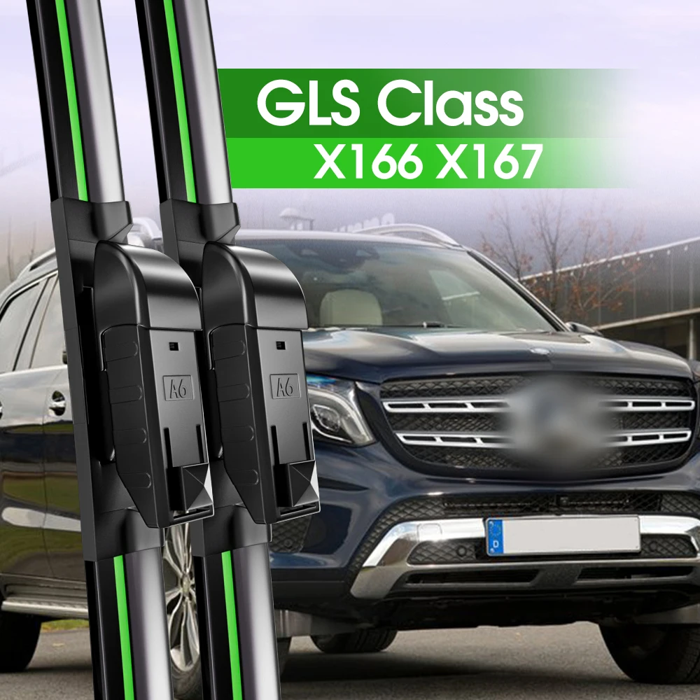 2pcs-Front-Windshield-Wiper-Blades-For-Mercedes-Benz-GLS-Class-X166 ...