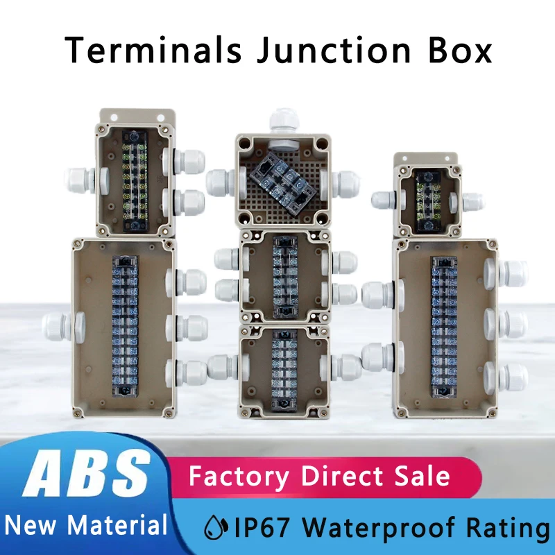 ABS-Plastic-Electric-Cable-Branch-Box-15A-25A-100A-Outdoor-Distribution ...
