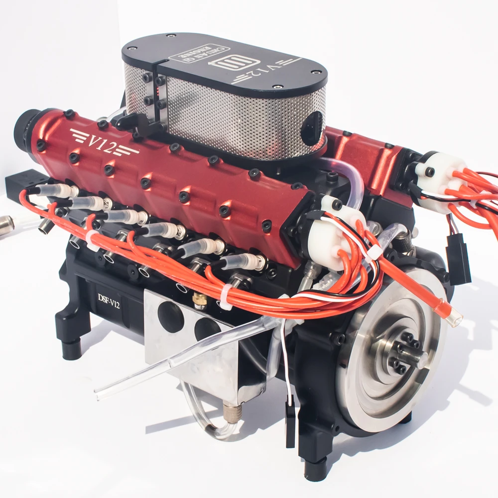 V12 benzin modell motor | normaler Verteiler | Mini Modell motor ...