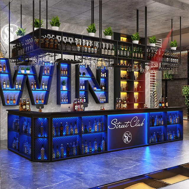 Club Bar Counter Design