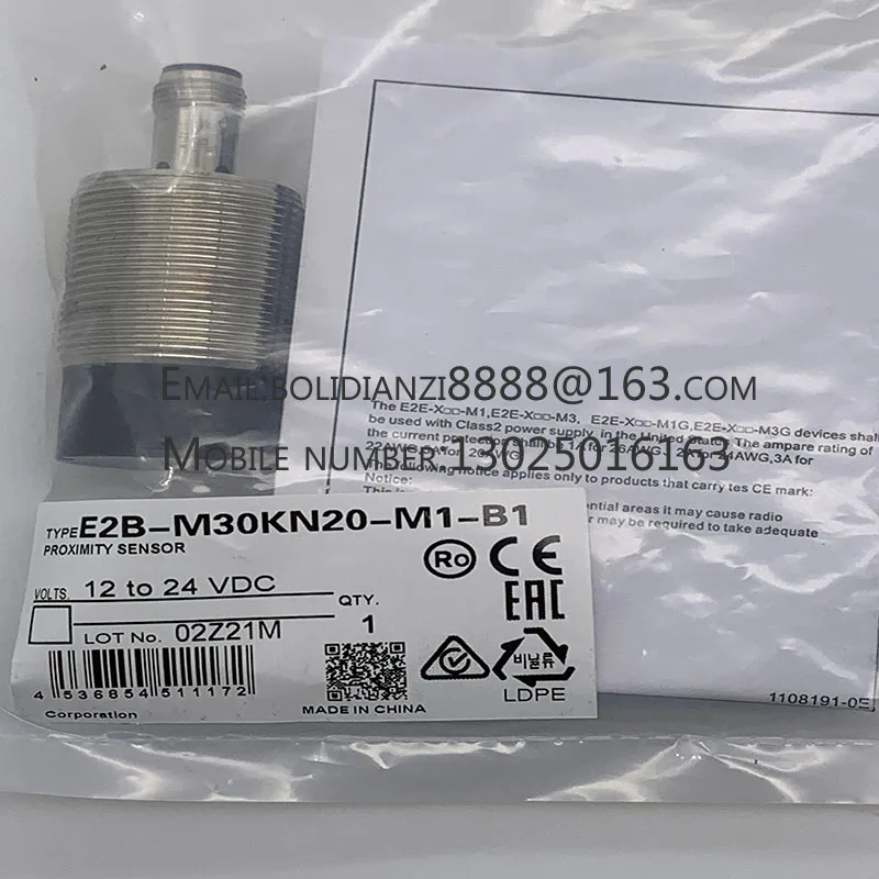 New Proximity Switch Sensor E2b M30kn20 M1 C1 C2 E2b M30kn20 M1 B1 B2