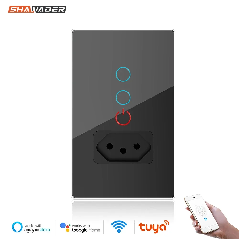 Wifi-Smart-Tuya-Brazil-Paralela-Light-Switch-Wall-Socket-Brazilian-Plug ...