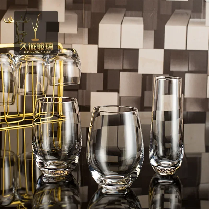 Creative-Single-Layer-Crystal-Glass-Egg-Shaped-Clear-Water-Cup-Big ...