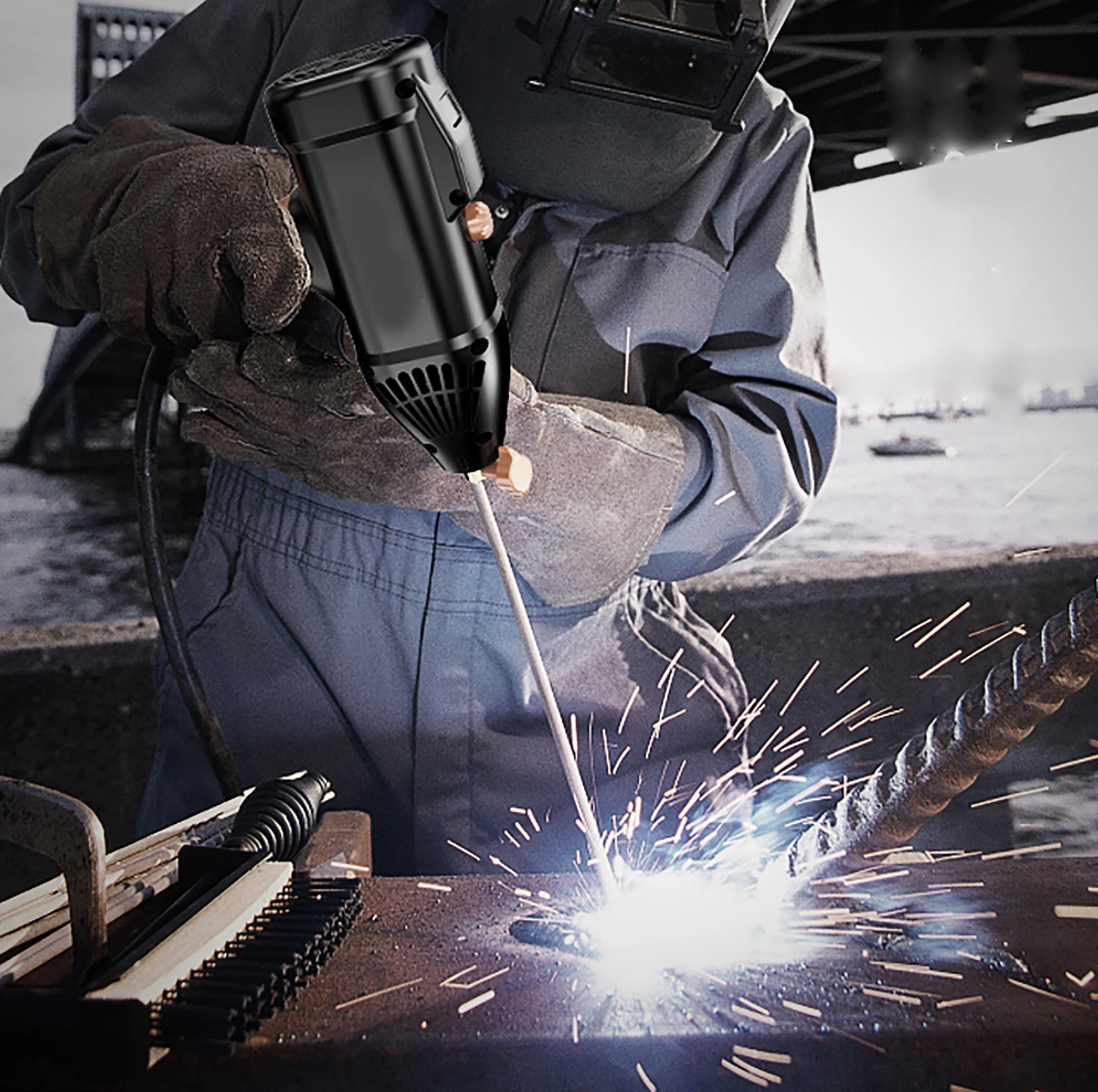 220V/110V Handheld Portable Arc Welding Machine Household Electric ...