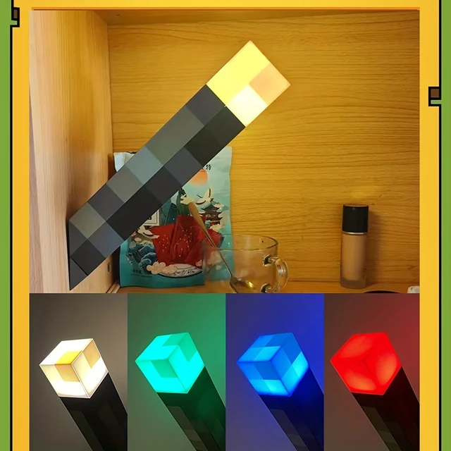 Torch Minecraft Pixel Art