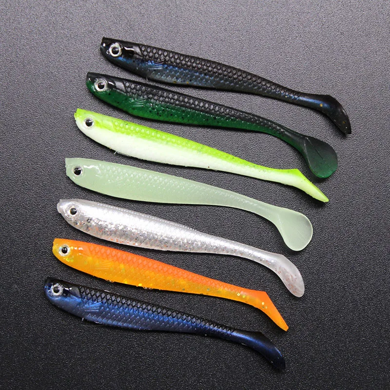 Artificial Bait Set 5PCS PVC Fishing Bait Lures - Artificial Soft Baits ...