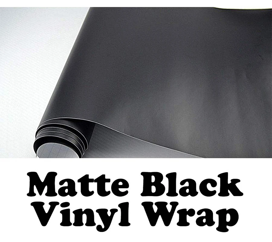 Car Wrap | Matt Black Vinyl Wrap Decal with free shipping on AliExpress