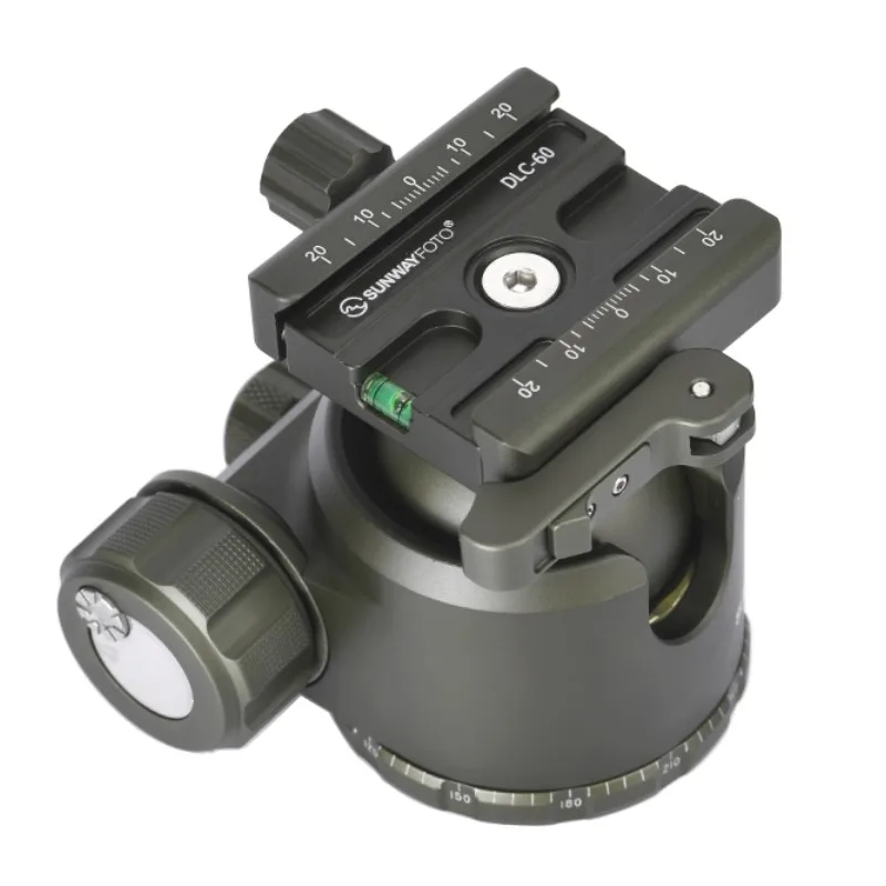 SunwayFoto-52mm-Ballhead-Low-Profile-Camera-Mount-for-Tripod-with-Arca ...