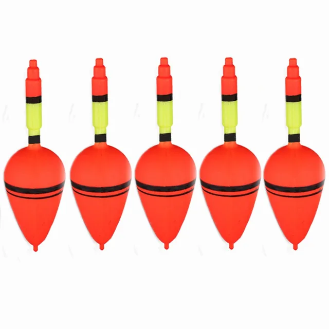 5pcs Olive Shape Fishing Float 20g 30g 40g 50g Fishing Float Bobbers ...