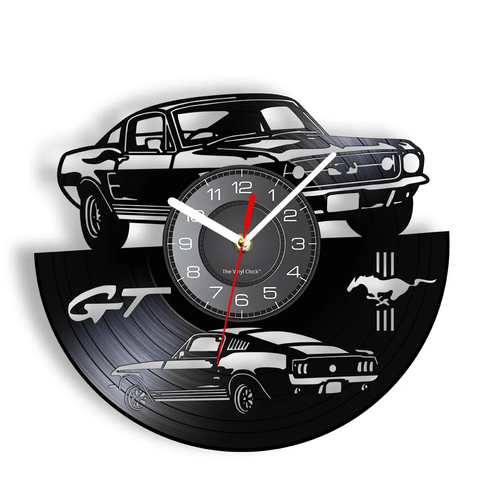 GT-Premium-Fastback-Sports-Car-Vinyl-Album-Record-Wall-Clock-for-Man ...