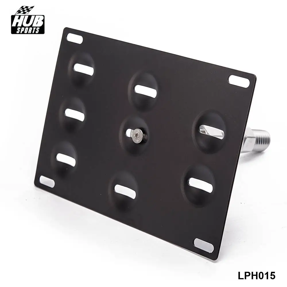 Front Bumper Tow Hook Mount Adaptor License Plate Bracket For Bmw For ...