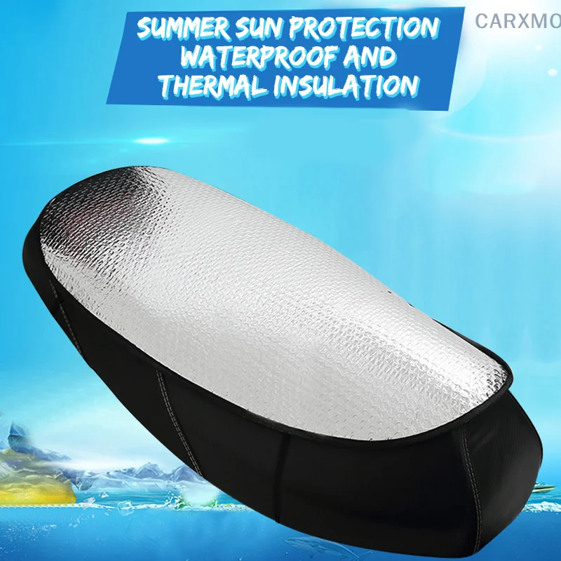 Motorcycle-Sun-Protection-Heat-Insulation-Seat-Cushion-Electric-Vehicle ...