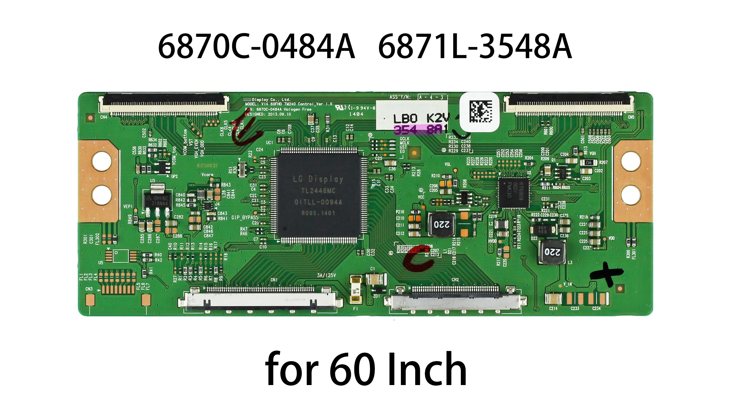 T-CON-Logic-Board-6870C-0484A-6871L-3548A-for-LG-60-Inch-TV-60GB7800 ...