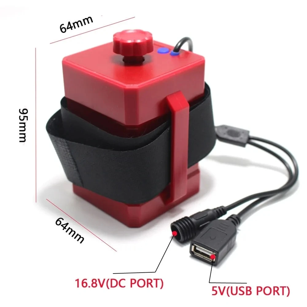 Waterproof-DIY-Solderless-Power-bank-Shell-16-8V-5V-18650-26650-4-USB ...