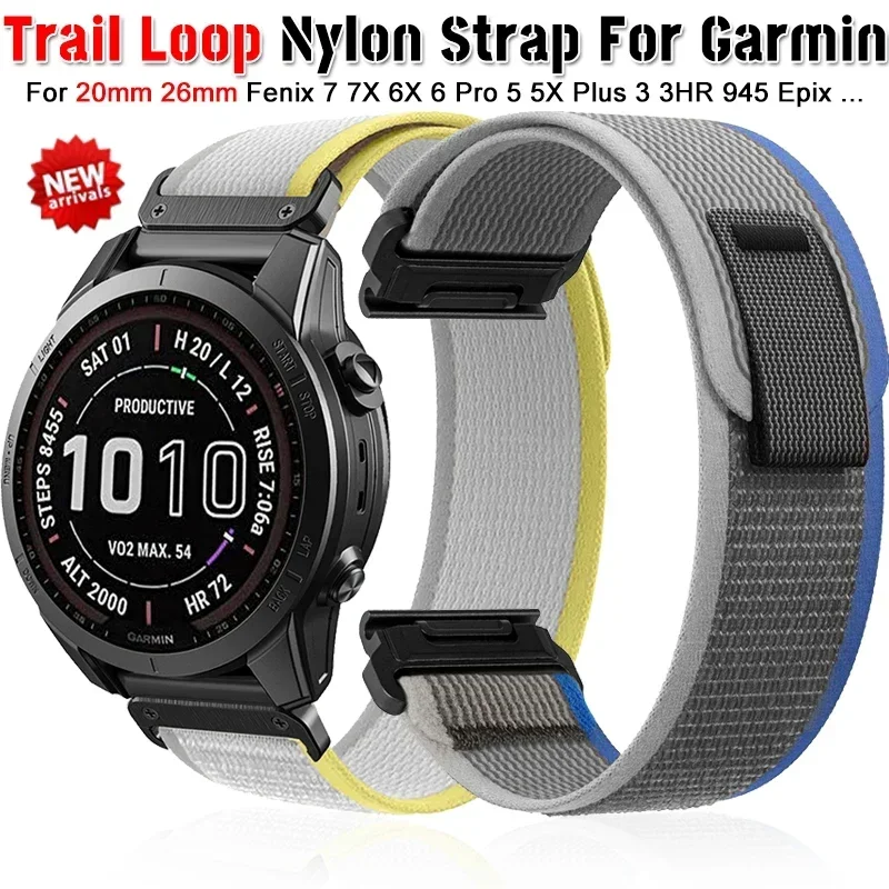 26mm-22mm-For-Garmin-Trail-Loop-Nylon-Strap-Fenix-7-7X-6X-6-Pro-5-5X.jpg