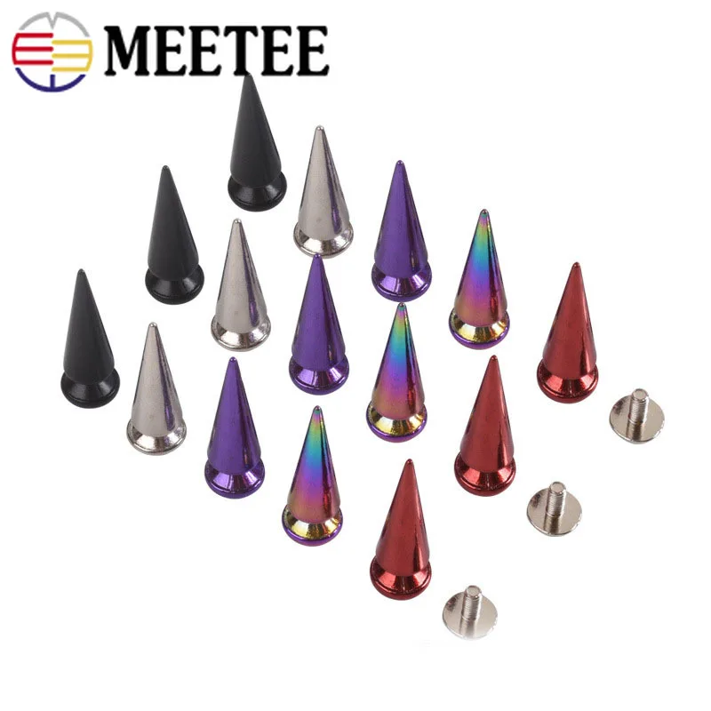 Tachuelas de cono de remache Punk de Metal, tachuelas de Metal, clavos ...