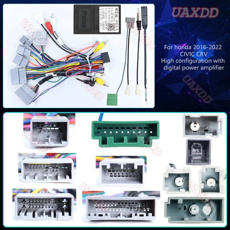 HD-RZ-06-Car-Stereo-Radio-cables-Adaptercanbus-For-honda-2016-2022 ...