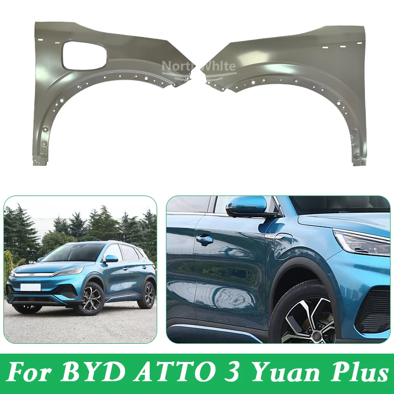 Original Front Wing Front Fender For BYD ATTO 3 Yuan Plus Auto Parts ...