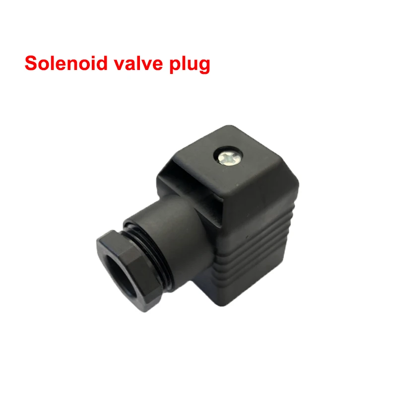 4-Poles-Socket-For-Electrical-Supply-Solenoid-valve-plug-square-plug ...