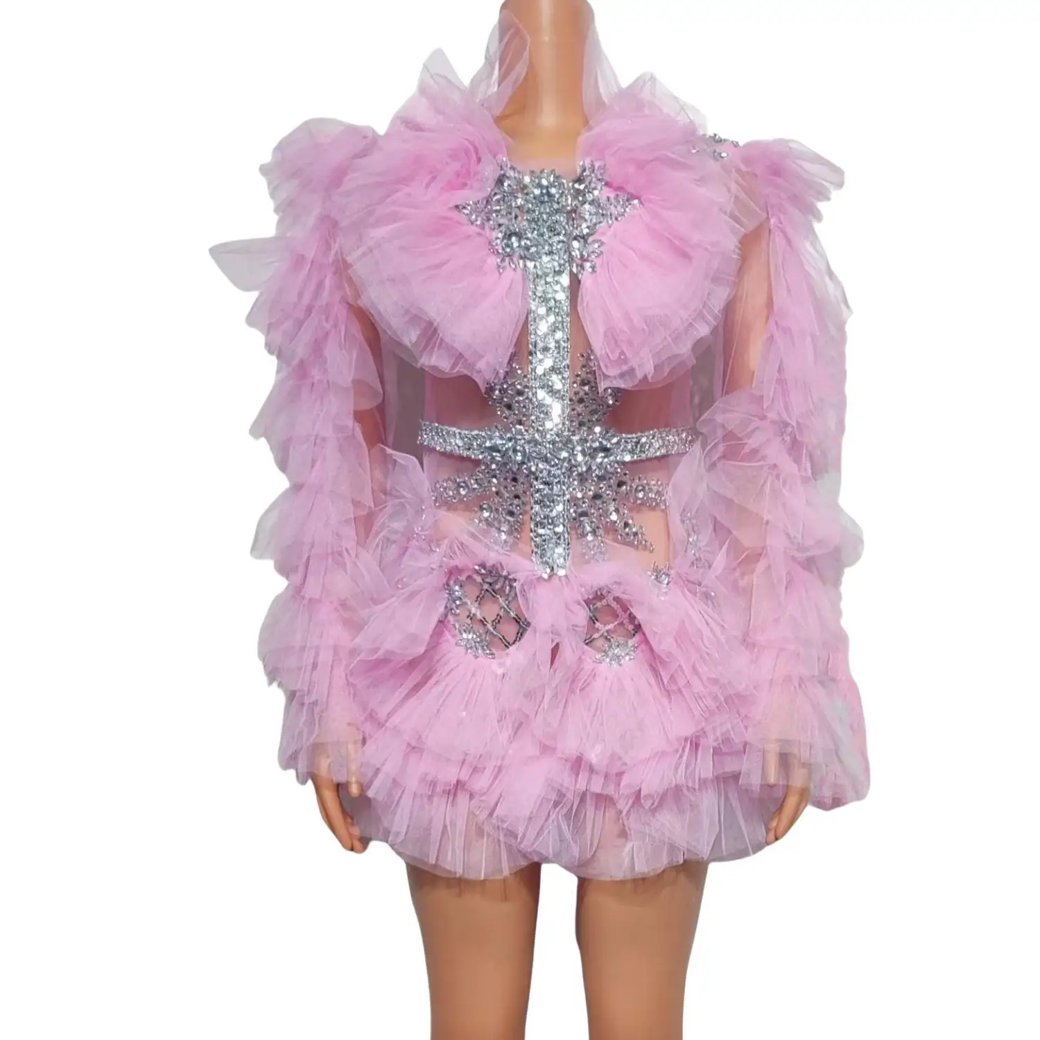 Fashion-Celebrate-Dance-Women-Costume-Drag-Queen-Outfit-Cheerleading ...