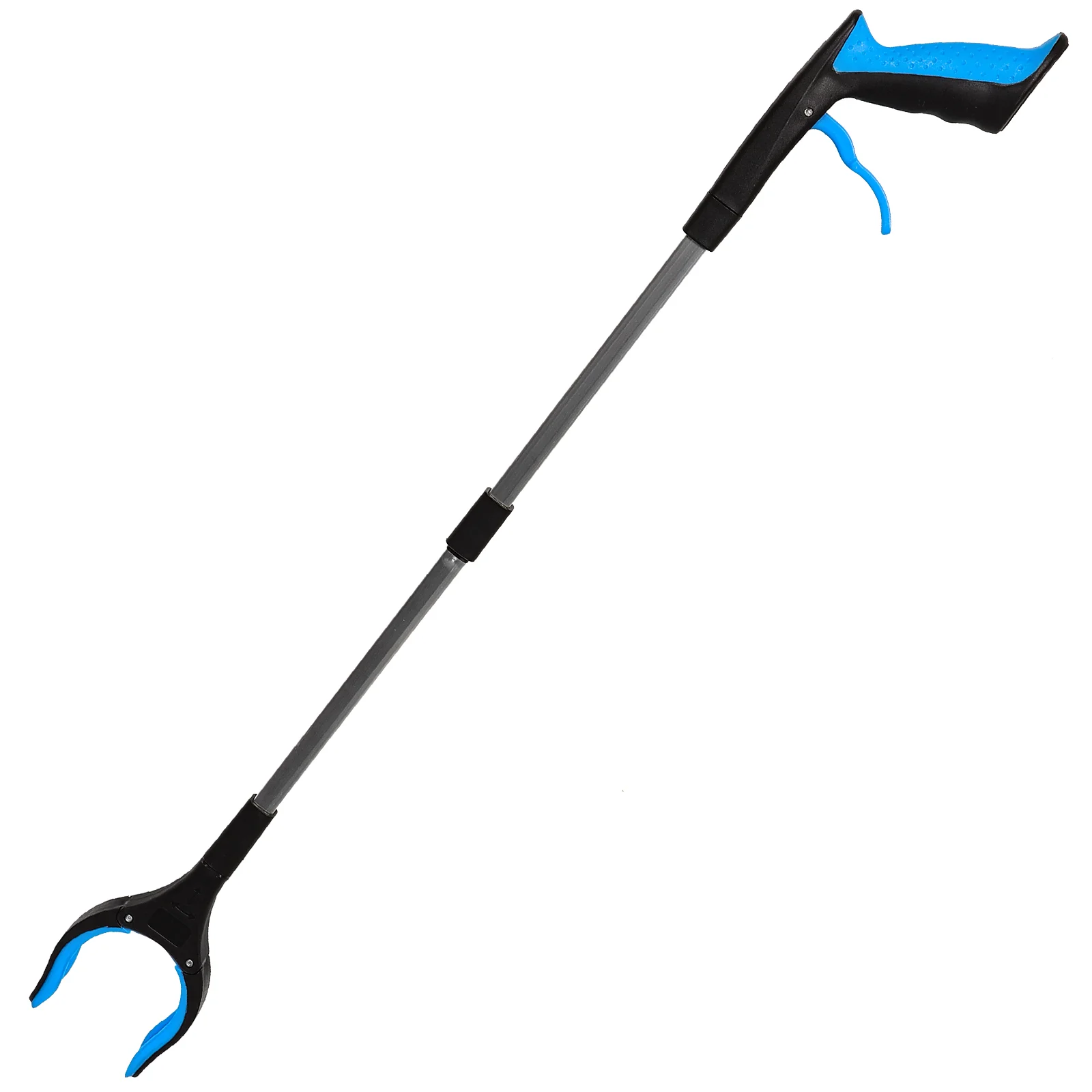 Folding-Trash-Can-Pick-Grabber-Quick-Litter-Clip-Heavy-Duty-Clamps ...