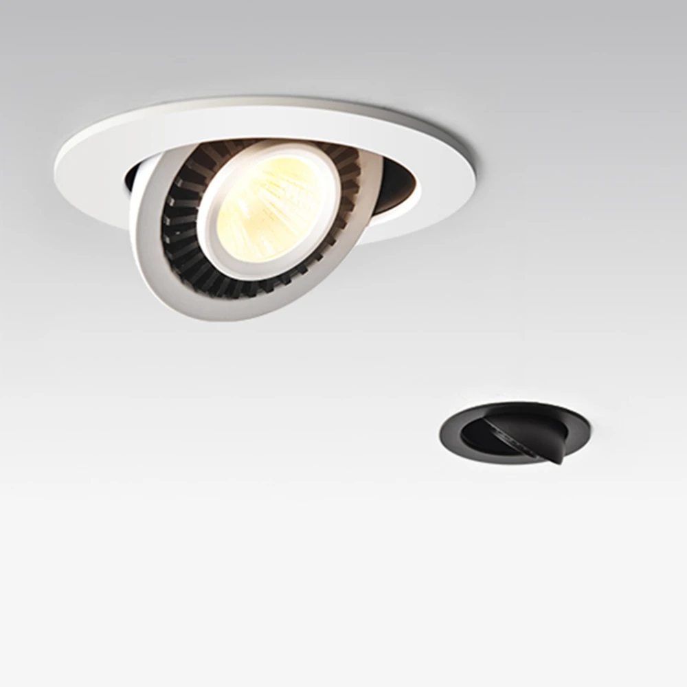 Led Downlight Recessed Led Spot Ceiling Light 360° Angle Adjustable ...