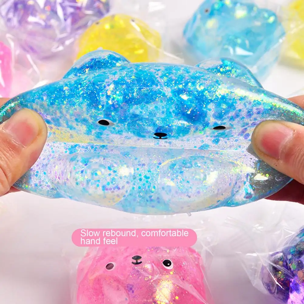 Interesting-Squishes-Fidget-Toy-Elastic-Squeezing-Animal-Toy-Sequins ...
