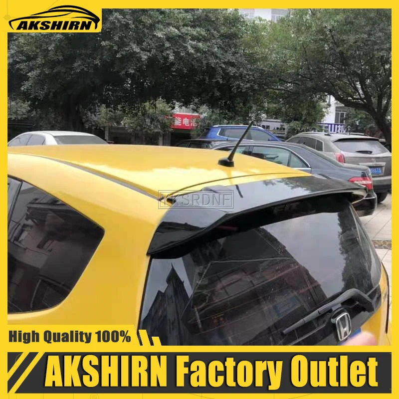 For 2008-2013 Honda Fit jazz Spoiler High Quality ABS Material Car Rear ...