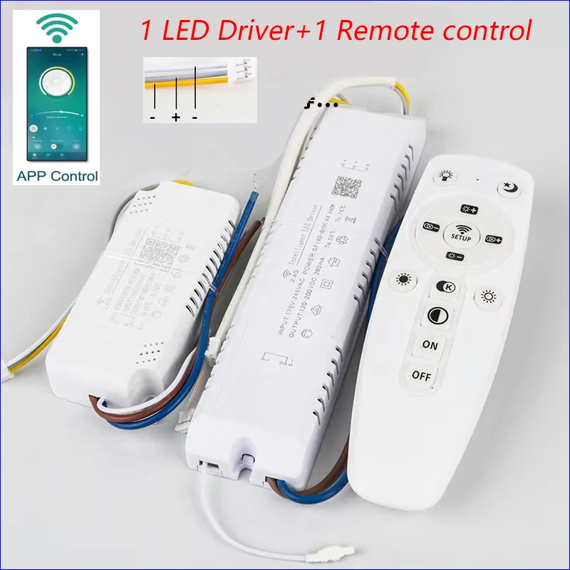 LED-repair-parts-20-40W-x2-40-60W-x4-2-4G-Intelligent-LED-driver-work ...