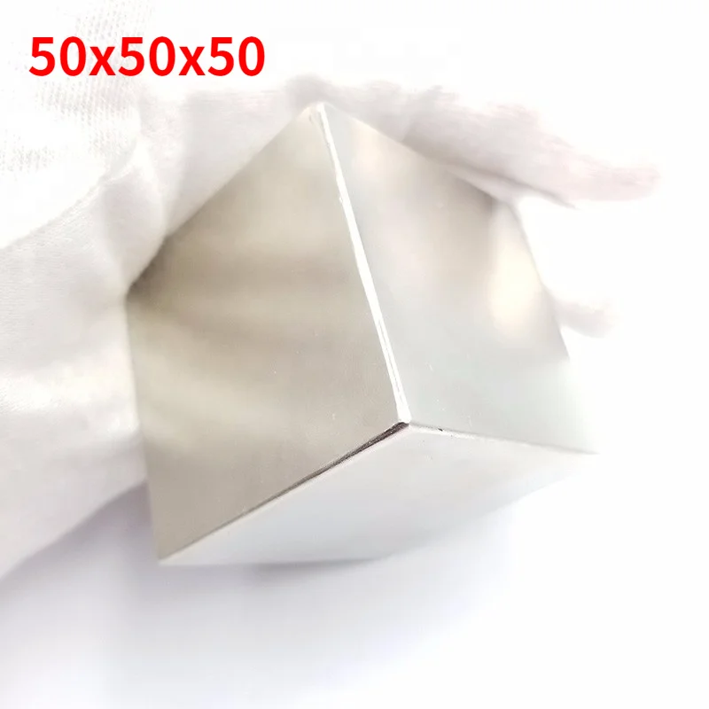 Large-Neodymium-Magnet-1pc-N35-50x50x50mm-Super-Strong-Powerful-Magnet ...