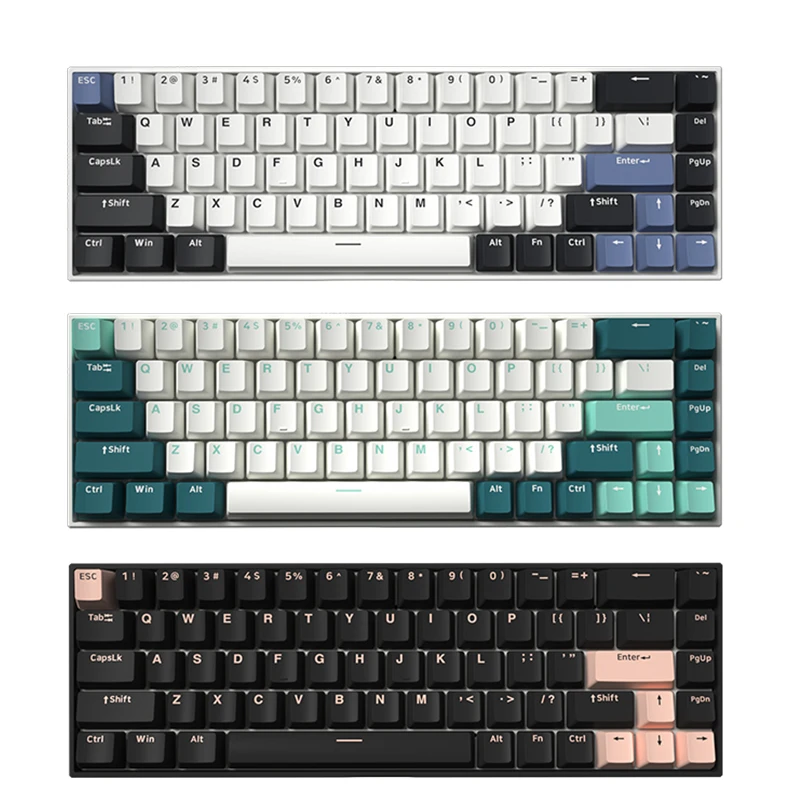 Fl·esports F12 Mechanical Keyboard Kailh Box Axis 68-key Wired ...