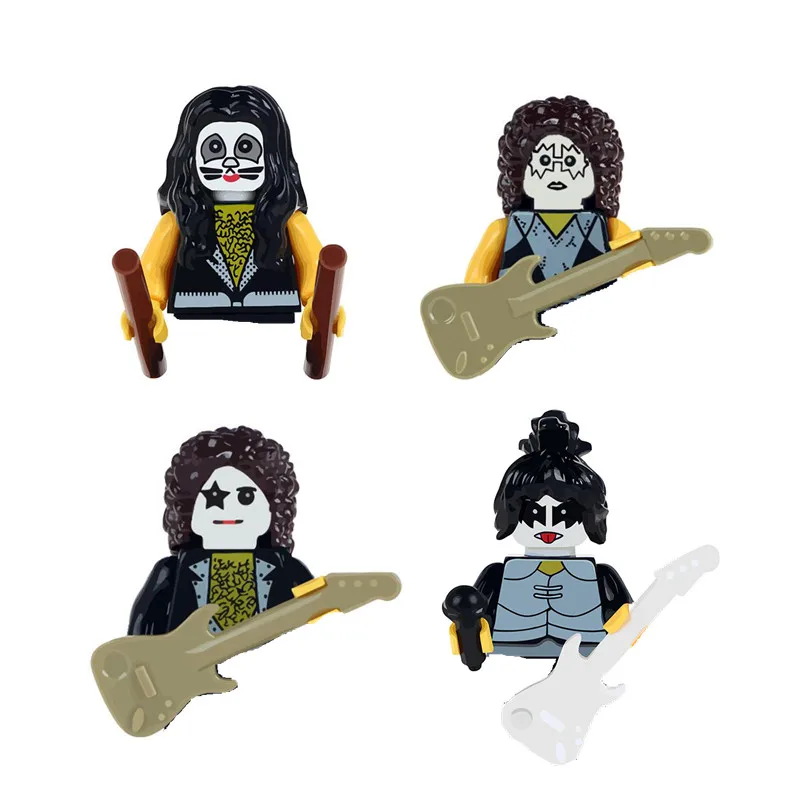 Lego Kiss Rock Band