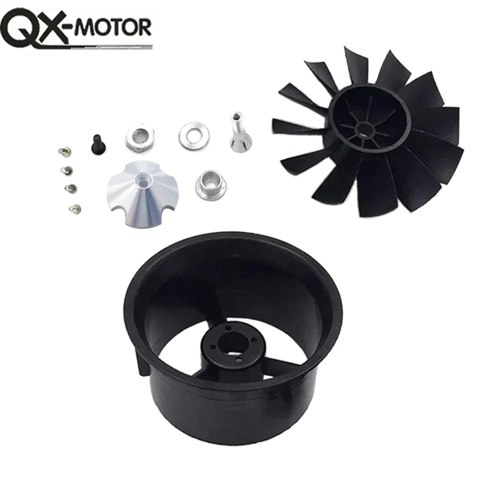 QX-MOTOR-64mm-multi-blade-ducted-fan-without-motor-kit-suitable-for ...