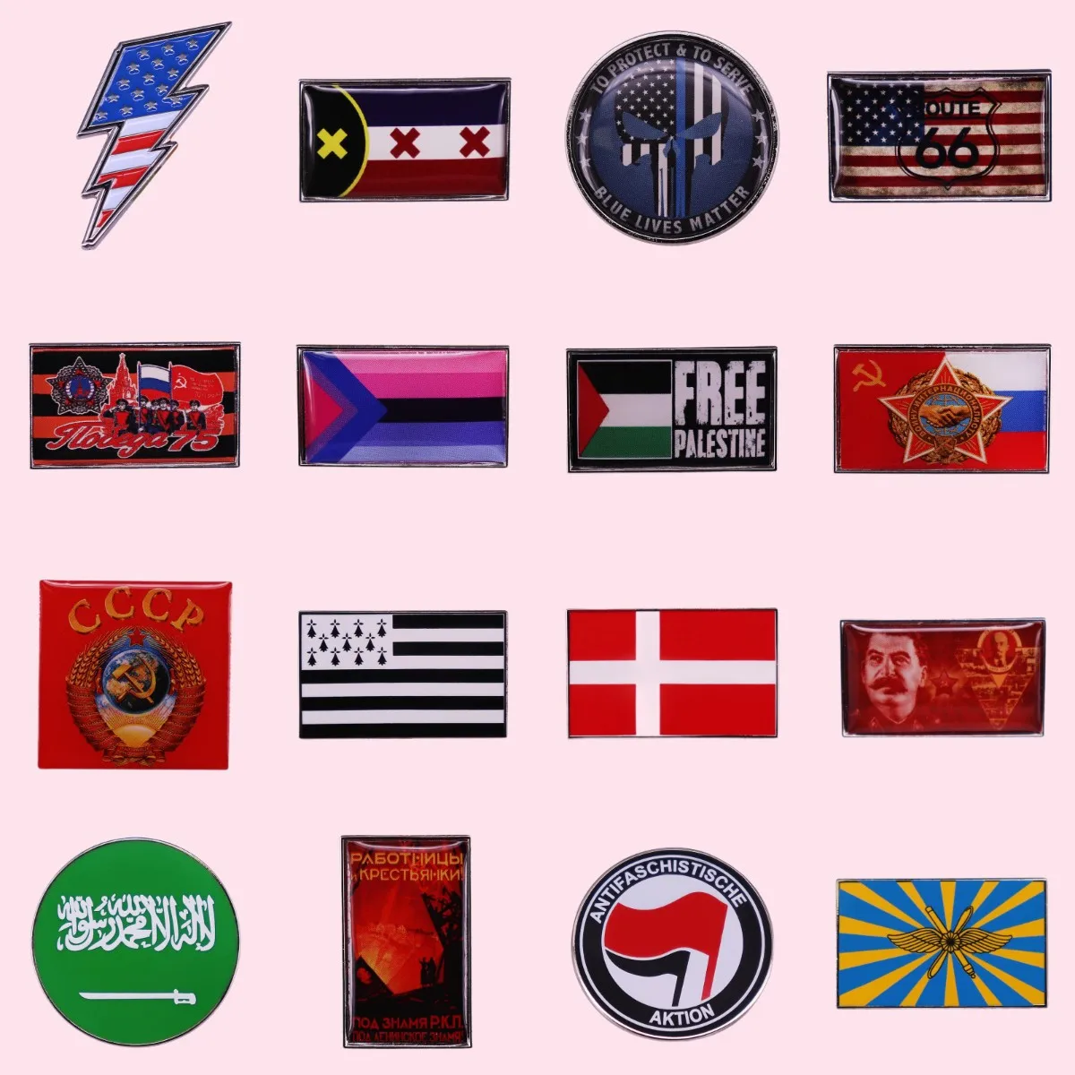 Communist Countries Flags