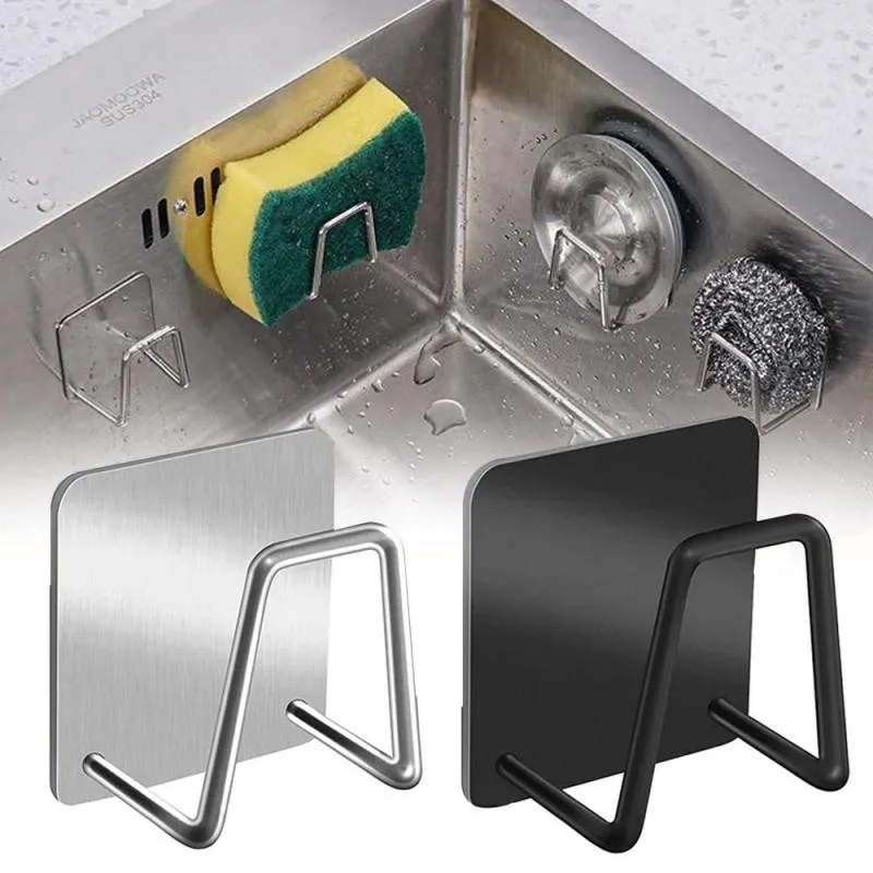 Kitchen-Sponges-Holder-Stainless-Steel-Sink-Sponges-Drain-Drying-Rack ...
