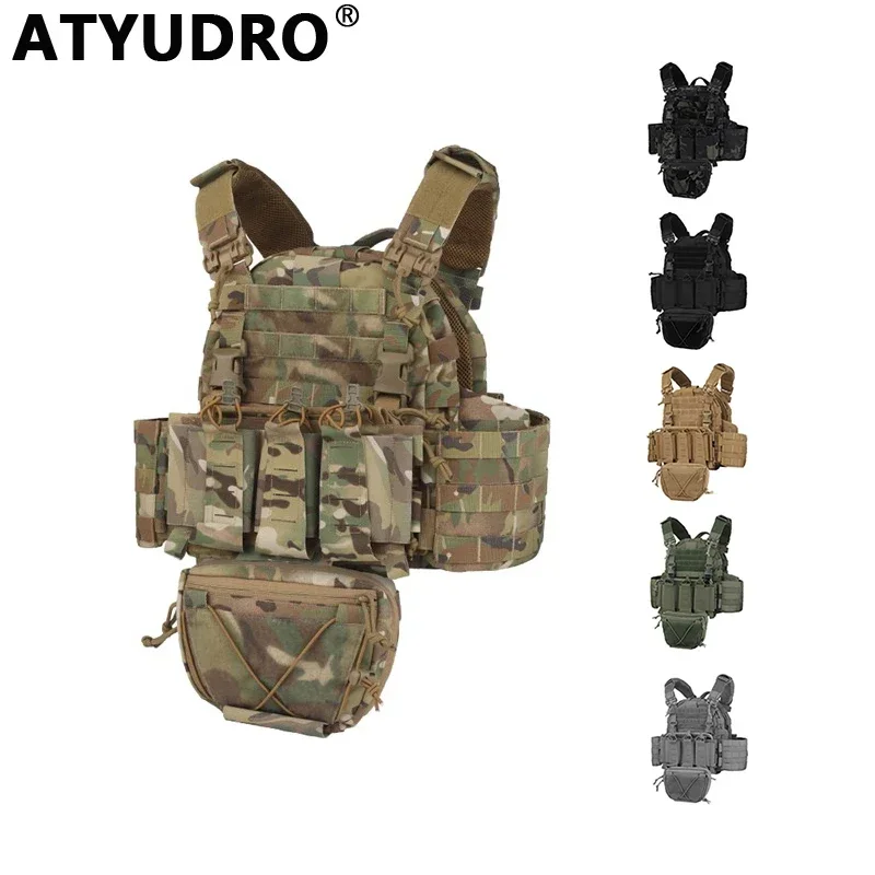 ATYUDRO-ARC-Tactical-Vest-Pouches-Molle-Magazine-Training-Gear-Hunting ...