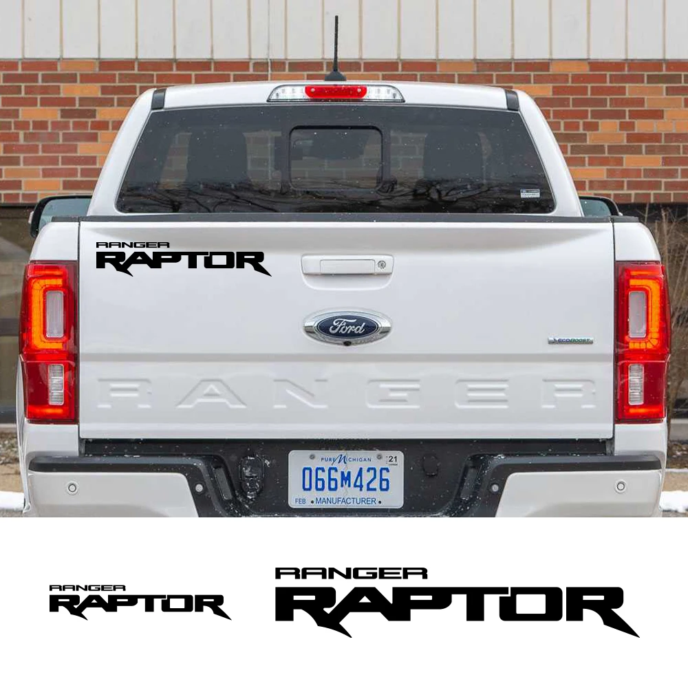 Car Stickers For Ford Ranger Raptor XL XLT Lariat Truck Body Side ...